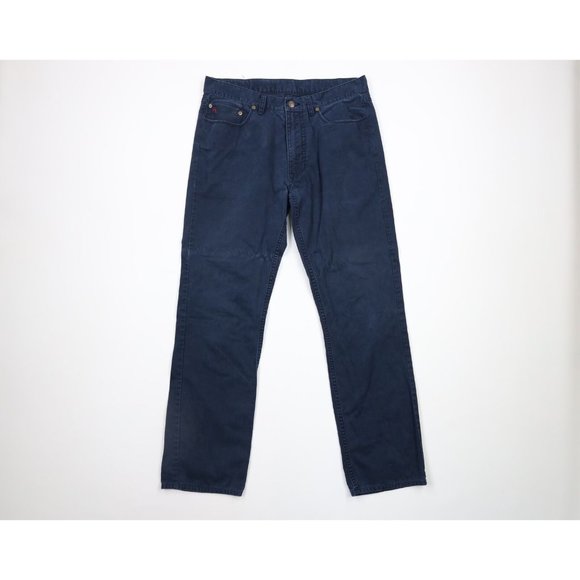 Ralph Lauren | Pants | Vintage Ralph Lauren Mens 34x32 Faded 65 Straight Leg Dungaree Pants Navy ...